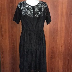 Calvin Klein | Dresses | Calvin Klein Black Lace Dress | Poshmark